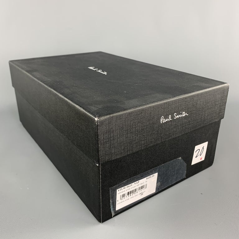 PAUL SMITH Size 9 Gold Metallic Leather Pointed DYLAN Ankle Boots at ...