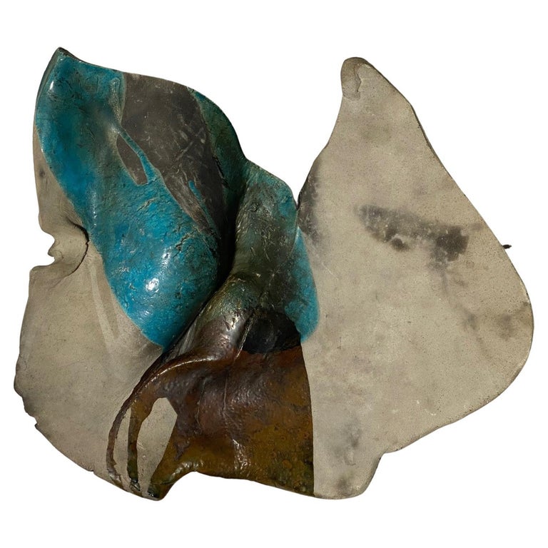 Paul Soldner Large Raku Fired Mid-Century Modern Vessel Wall Relief ...