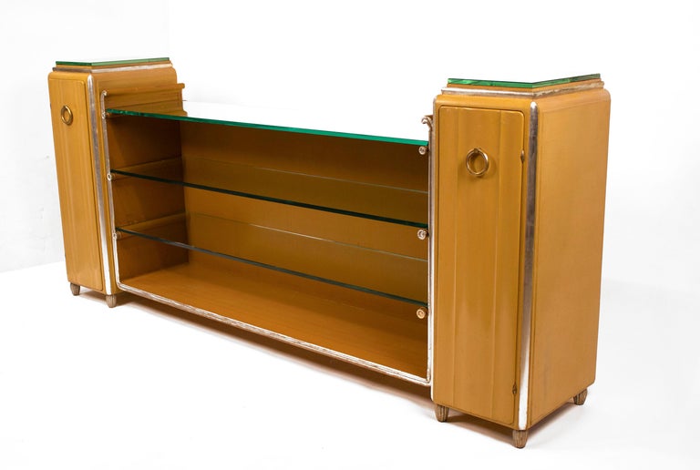 Paul T Frankl Skyscraper Sideboard Frankl Galleries Ny Moderne Art Deco, C. 1928 For Sale at 1stDibs