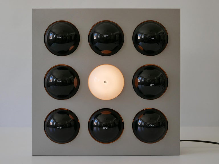 Paul Talman On/Off Light Object or Wall Lamp Fifty Fifty by Interaktives Licht at 1stDibs | paul ...