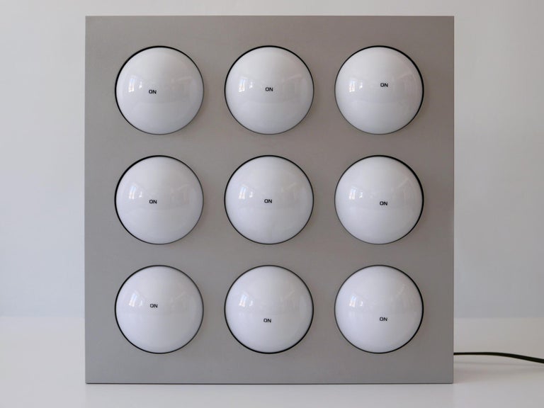 Paul Talman On/Off Light Object or Wall Lamp Fifty Fifty by Interaktives Licht at 1stDibs | paul ...