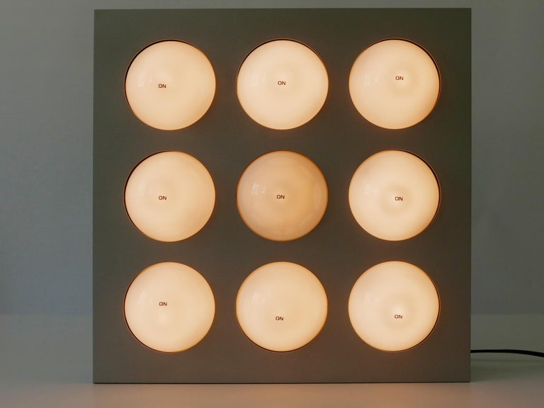 Paul Talman On/Off Light Object or Wall Lamp Fifty Fifty by Interaktives Licht at 1stDibs | paul ...