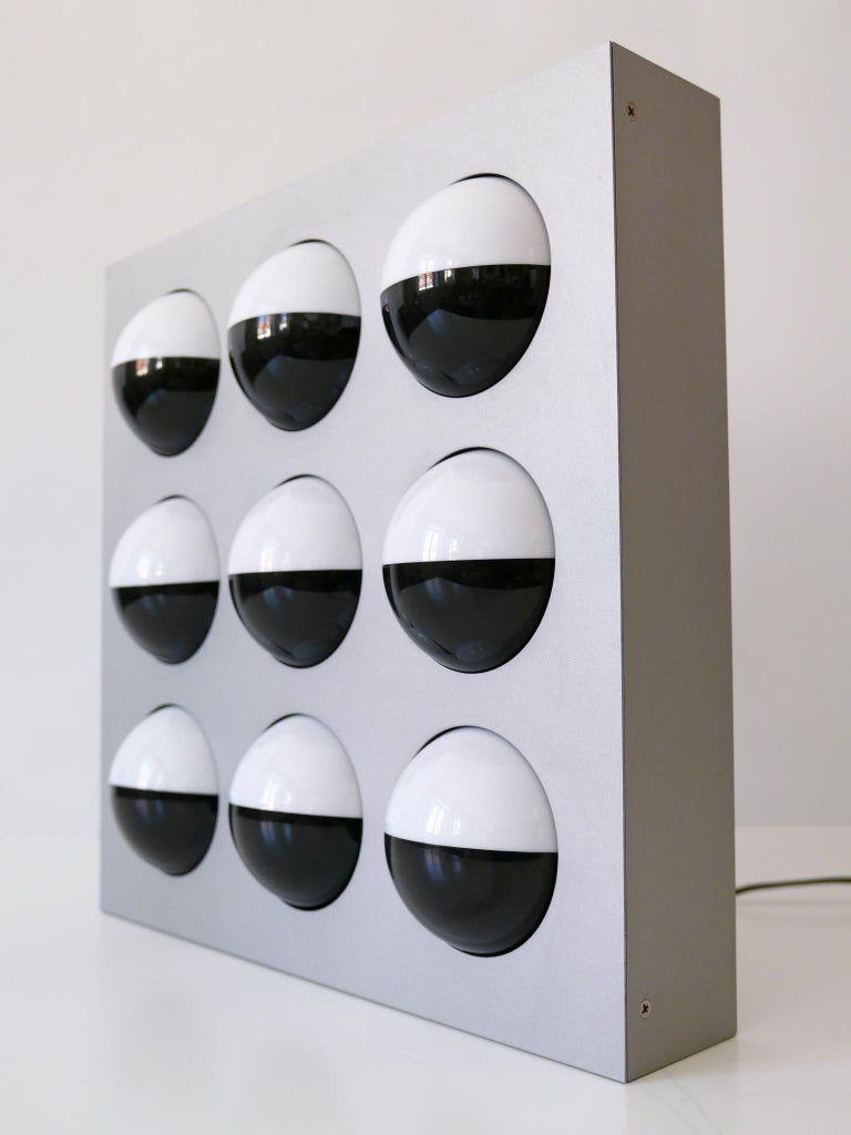 Paul Talman On/Off Light Object or Wall Lamp Fifty Fifty by Interaktives Licht at 1stDibs | paul ...