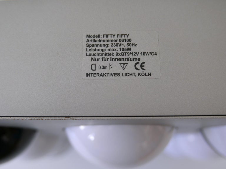 Paul Talman On/Off Light Object or Wall Lamp Fifty Fifty by Interaktives Licht at 1stDibs | paul ...