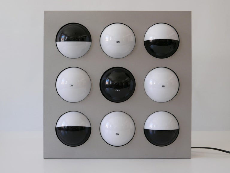 Paul Talman On/Off Light Object or Wall Lamp Fifty Fifty by Interaktives Licht at 1stDibs | paul ...