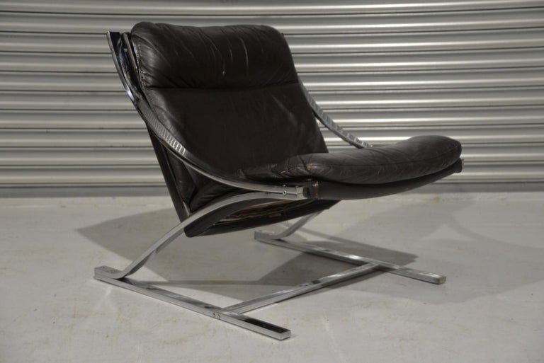 Paul Tuttle "Zeta" Lounge Chair for Strassle of Switzerland, 1968 For ...