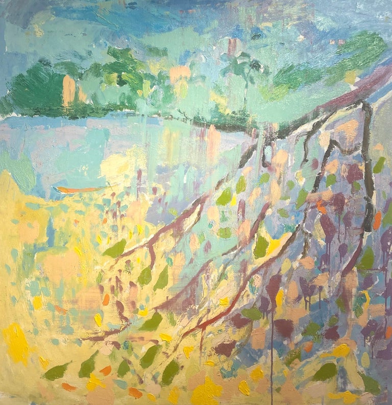 Paul Wadsworth - Boat Ride To A Golden Island, Contemporary ...