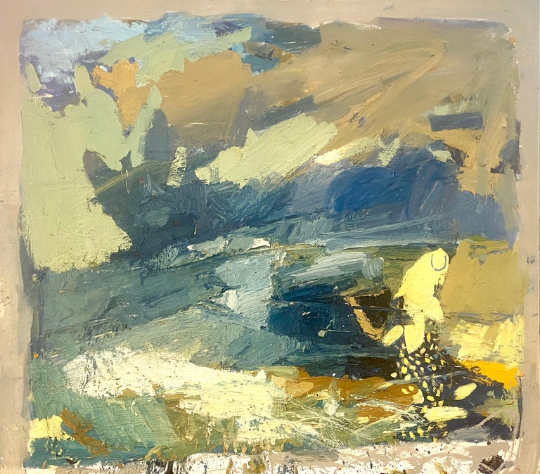 Paul Wadsworth - Collecting Starfish, Contemporary Expressionist Oil Painting For Sale at 1stDibs