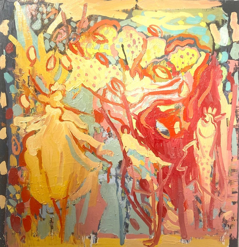 Paul Wadsworth - Ladies Of The Canyon, Contemporary Expressionist Oil ...