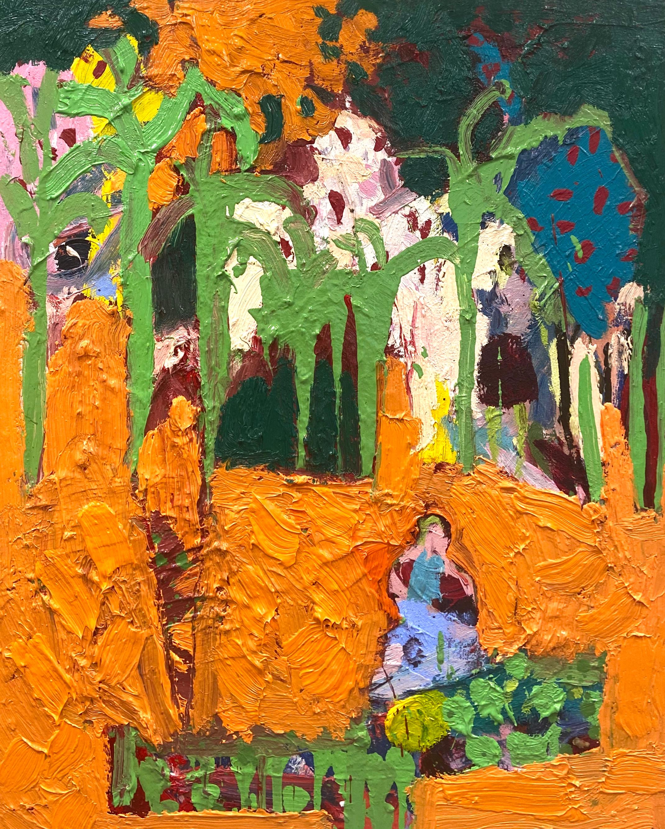 René Galant - Couple Strolling Through Paris at 1stDibs