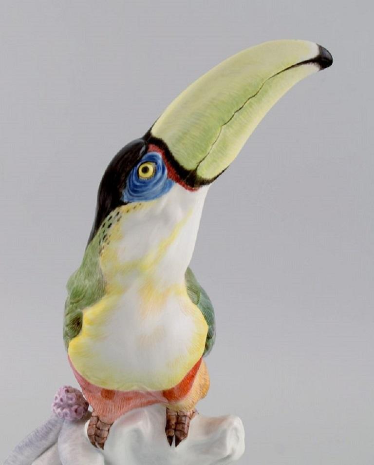 Paul Walther for Meissen, Large Antique Figure in Hand-Painted ...
