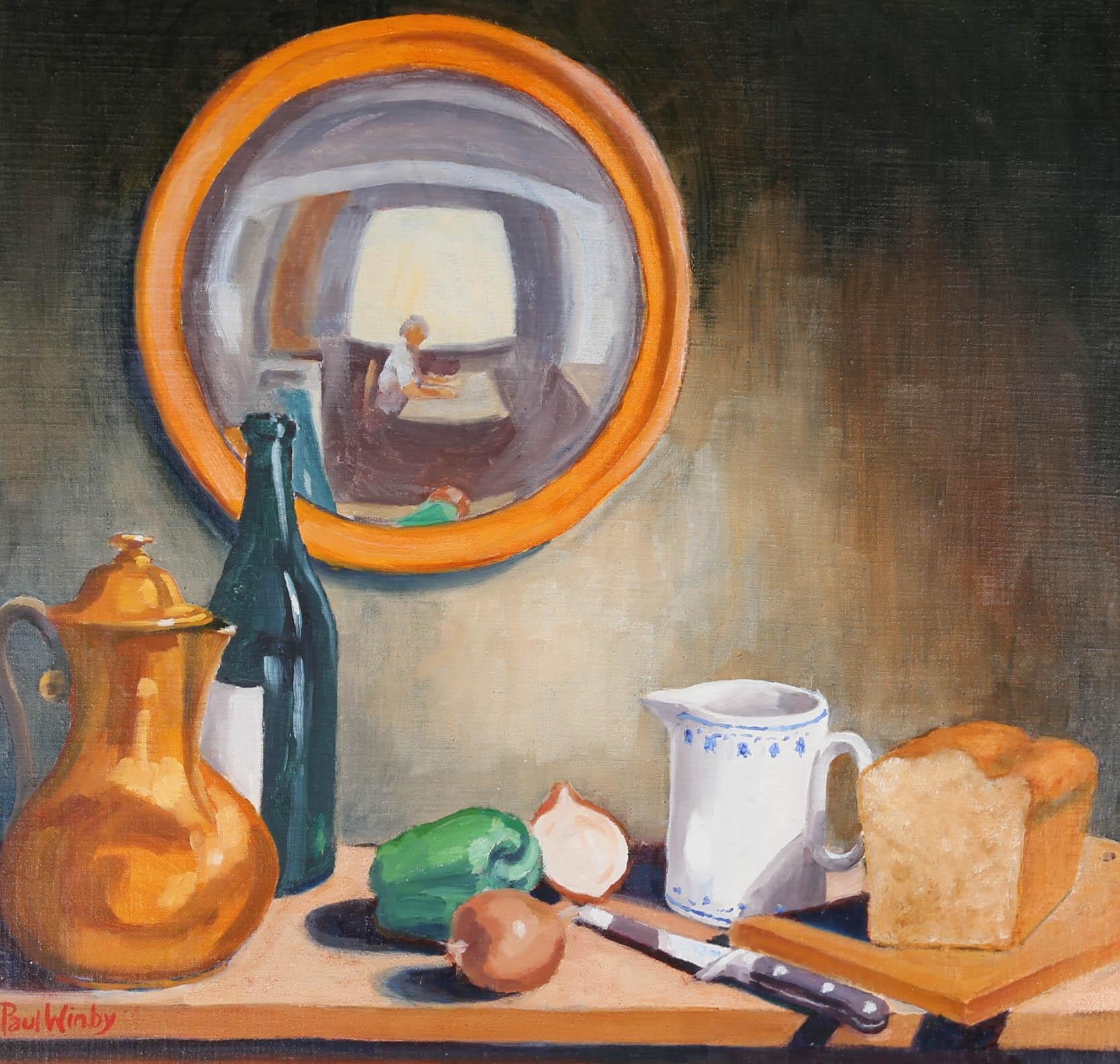 Paul Winby - Paul Winby - 20th Century Oil, Self Portrait For Sale at ...