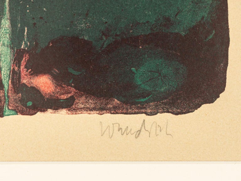 Paul Wunderlich Original Lithograph Handsigned and Numbered Abstract ...