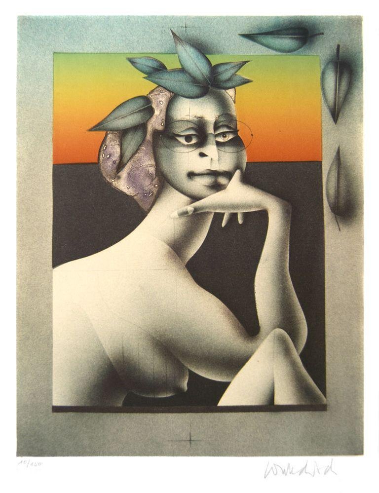 Paul Wunderlich - Composition - Lithographie originale de P. Wunderlich ...