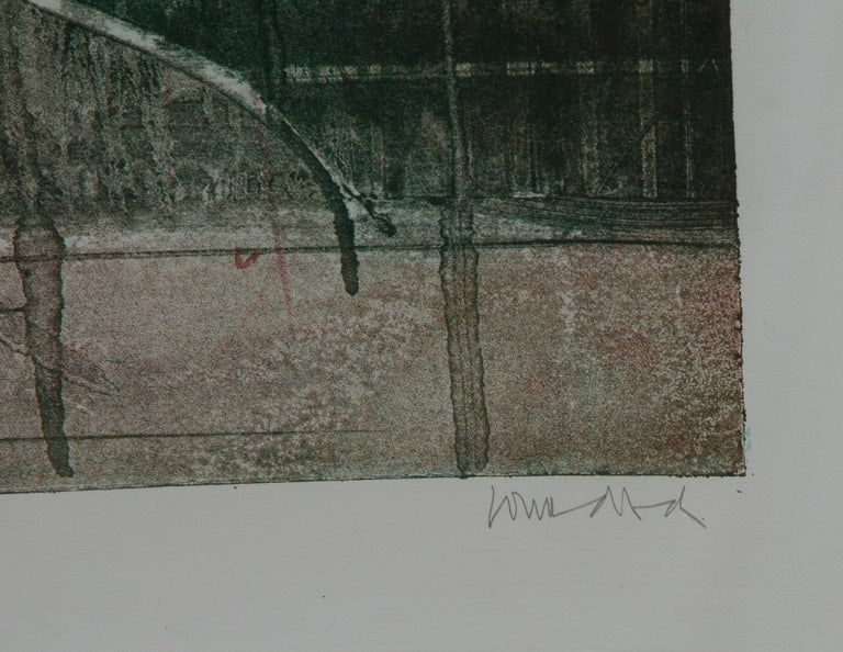 Paul Wunderlich - Floreal, Large Expressionist Lithograph by Wunderlich ...