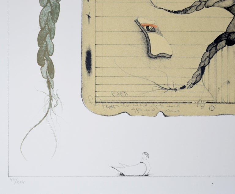 Paul Wunderlich - Untitled - Original Lithograph by Paul Wunderlich ...