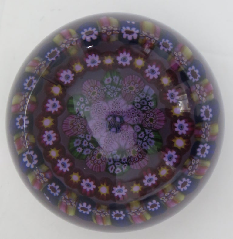 Paul Ysart Glass Paperweight with Py Cane Early Period, Scotland Circa ...