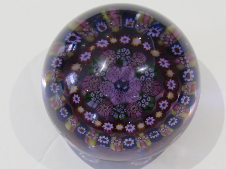 Paul Ysart Glass Paperweight with Py Cane Early Period, Scotland Circa ...