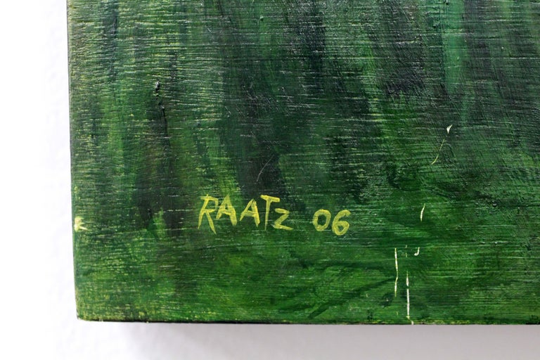 Paula Raatz Red Dress Acrylic Painting on Board Pop Surrealism 2007 For ...