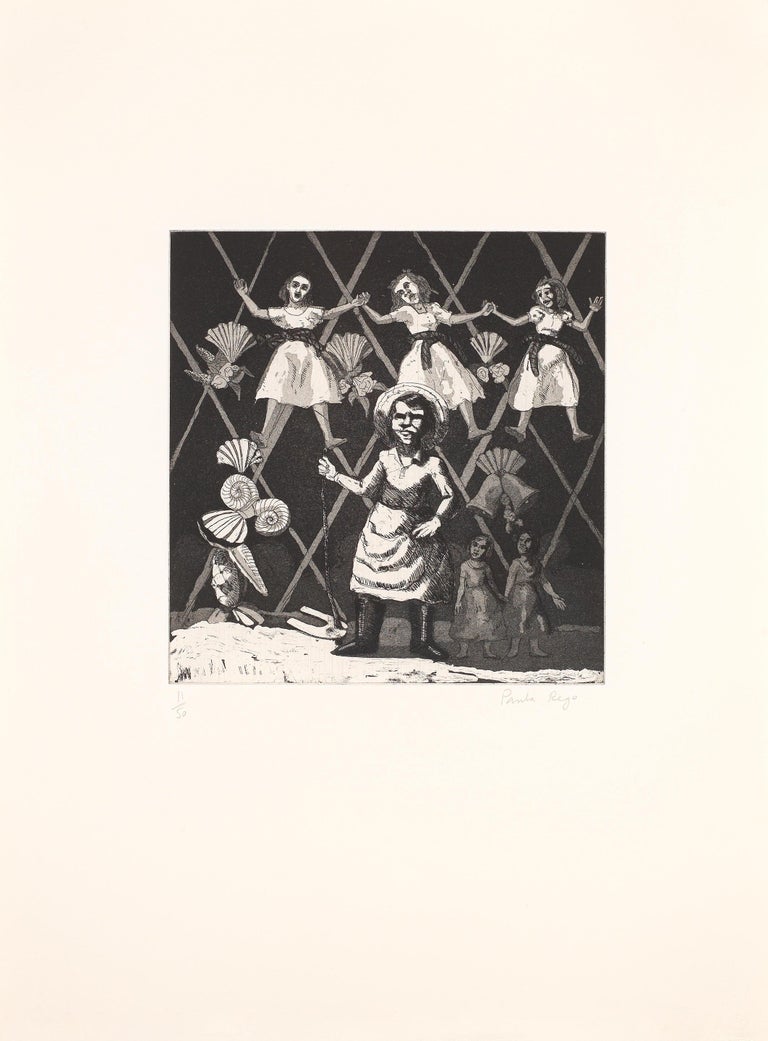 Paula Rego - Mary, Mary Quite Contrary I -- Print, Nursery Rhymes ...