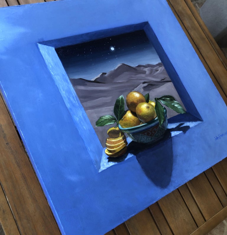 Paulo Jimenez - Aquarius, Painting, Oil on Canvas For Sale at 1stDibs