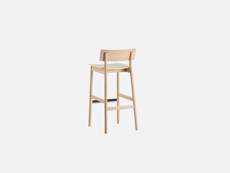 Pause White Bar Stool 2.0 by Kasper Nyman For Sale at 1stDibs