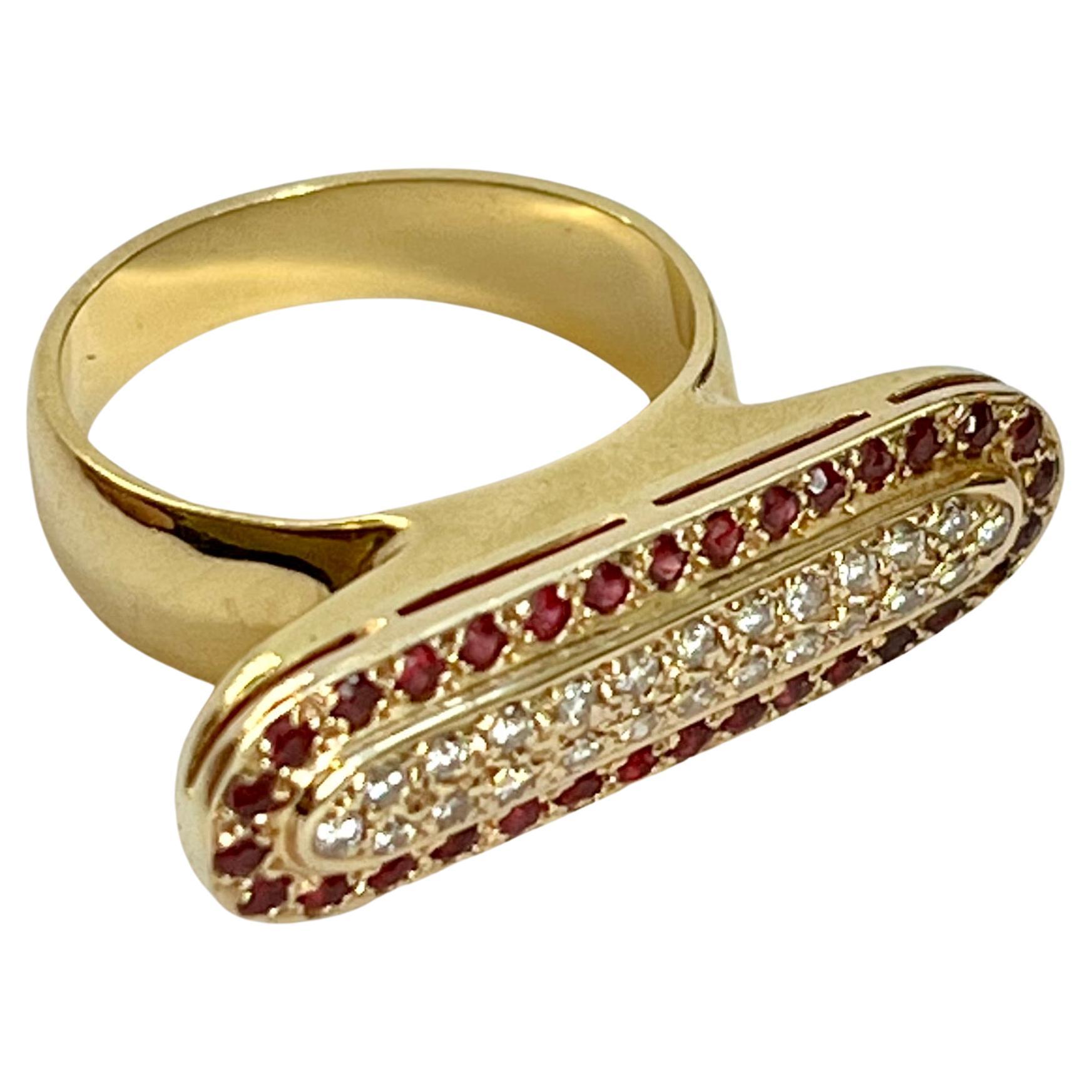 The Queen's Sister Princess Margaret's Diamond Ruby Ring 1893 For Sale ...