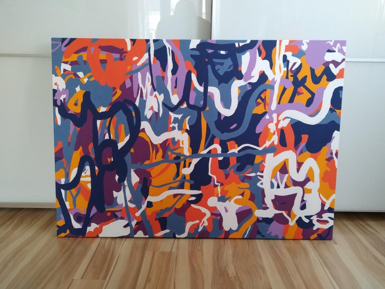 Paweł Myszka - Kool Thing - Joyful, Abstraction, Expression, Pop ...