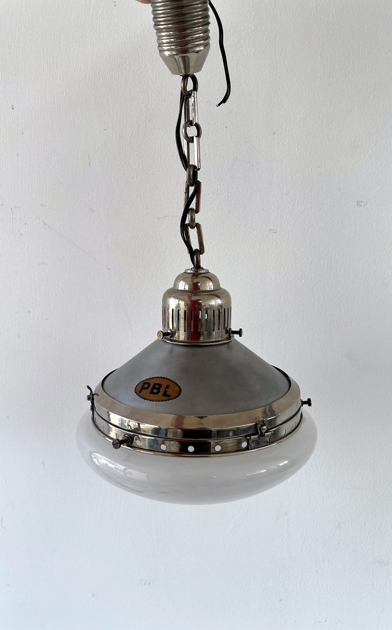 PBL Pendant Light, France, circa 1930 For Sale at 1stDibs