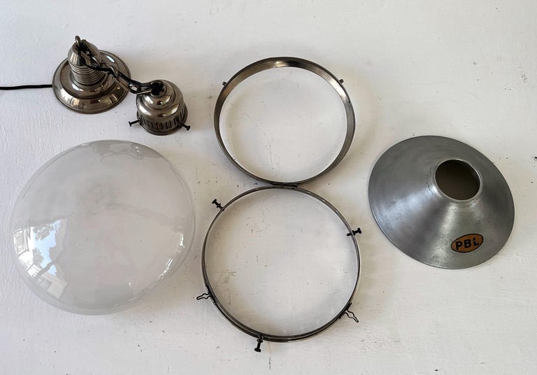 PBL Pendant Light, France, circa 1930 For Sale at 1stDibs