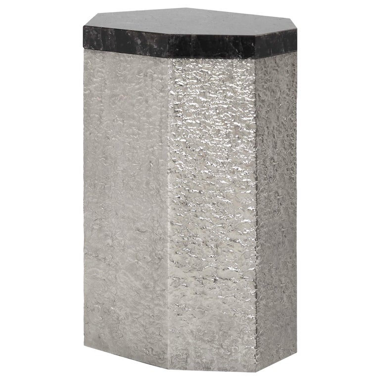 SAN III Rock Crystal Side Table by Phoenix For Sale at 1stDibs