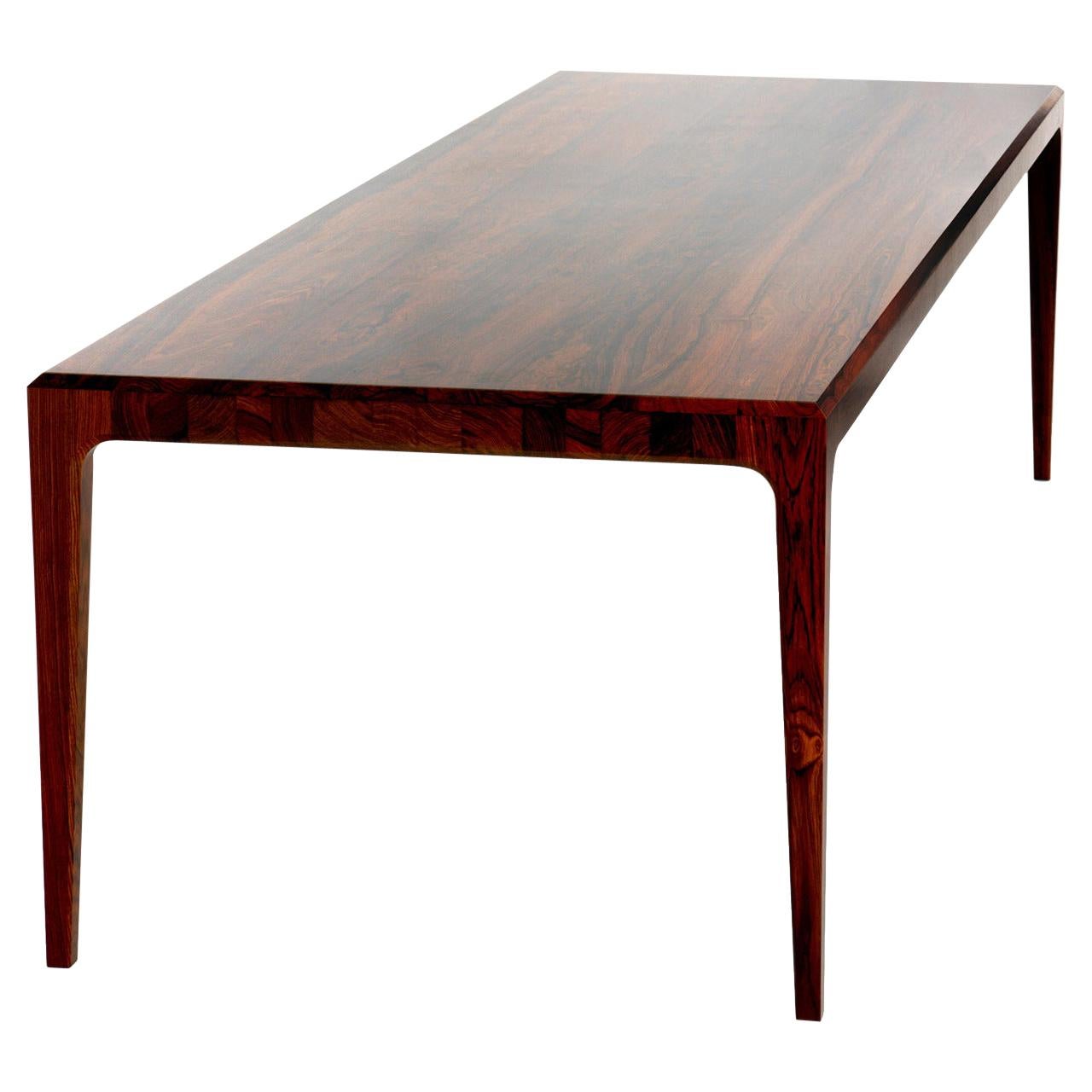 PD60 Solid Rosewood Dining Table For Sale at 1stDibs