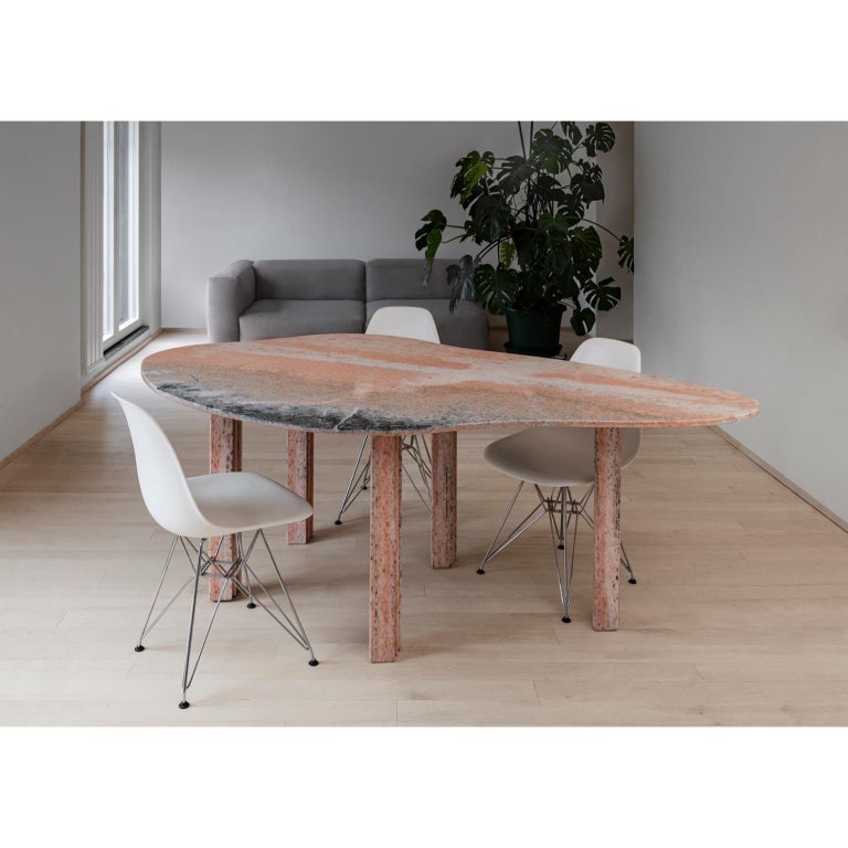 Pear Marble Coffee Table by Lorenzo Bini For Sale at 1stDibs