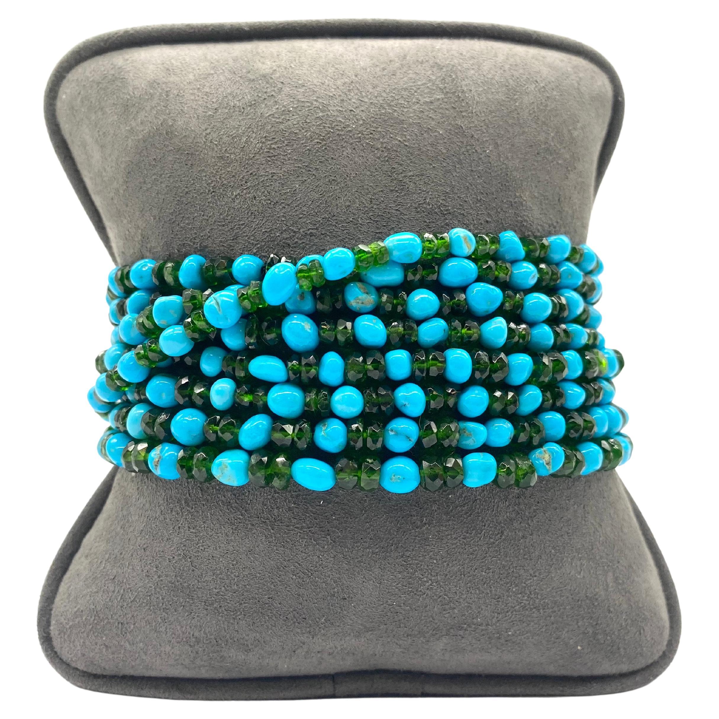 Ruby And Emerald Indian Bracelet at 1stDibs