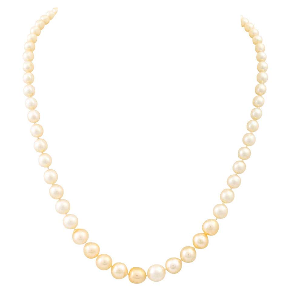 Endless Pearl Necklace For Sale At 1stdibs