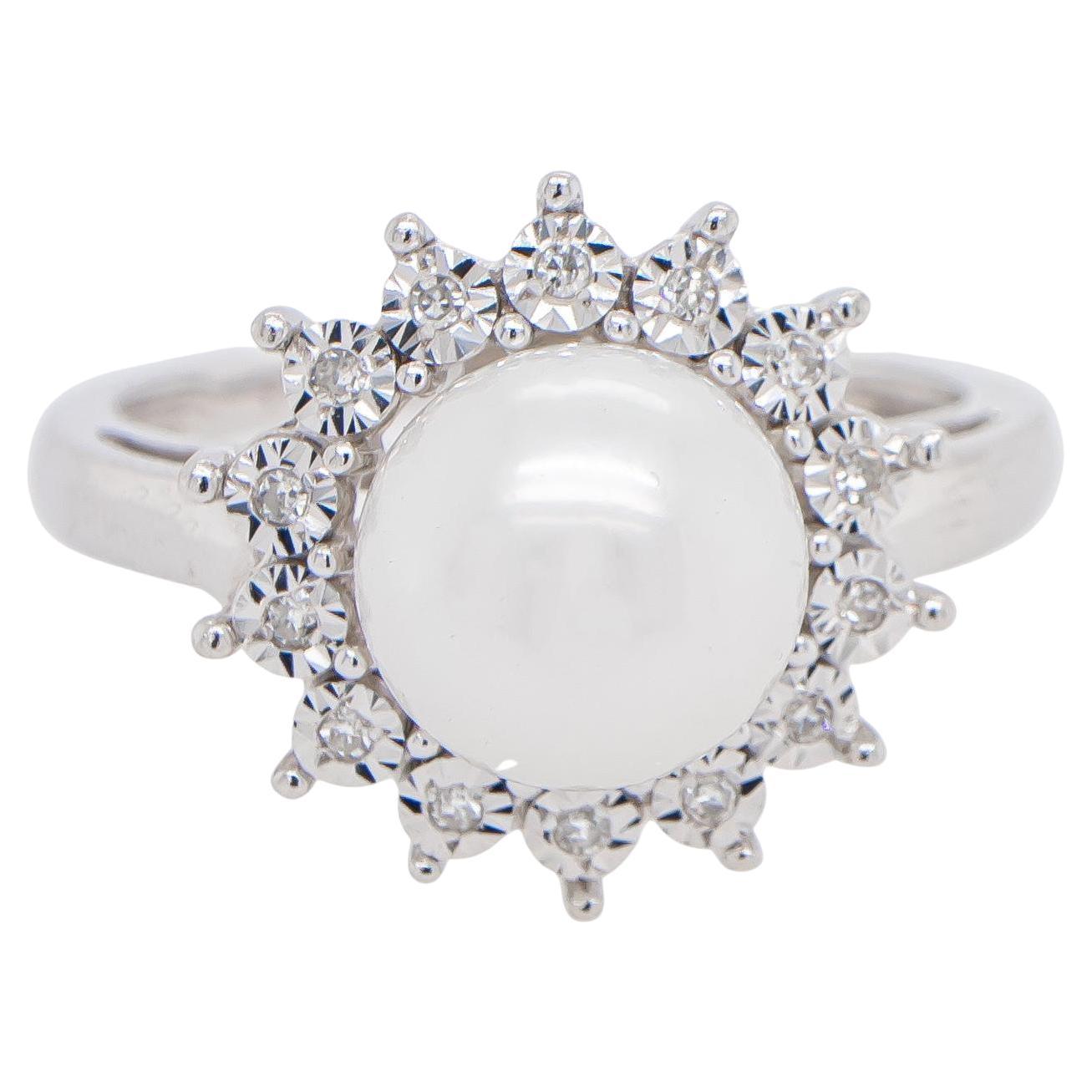 14k Gold AMANDA PEARL Quad Quill Ring For Sale at 1stDibs
