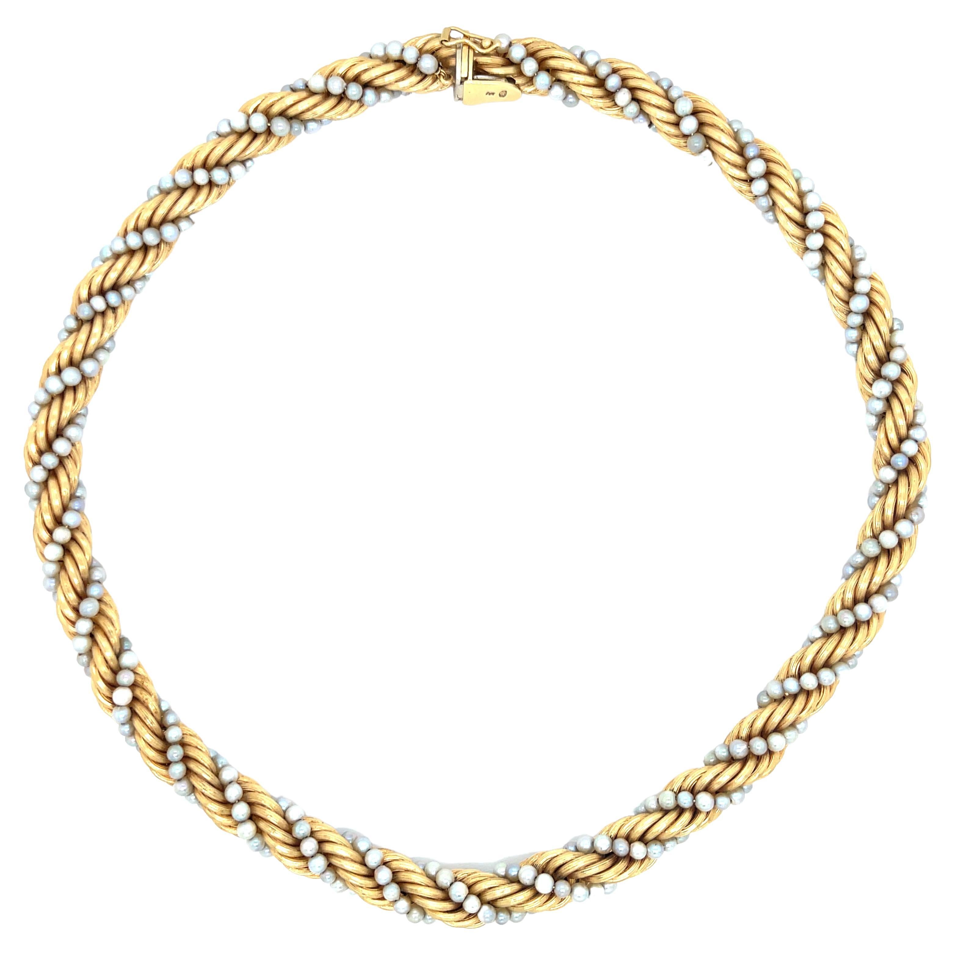 Diamond, Pearl and Antique Rope Necklaces - 563 For Sale at 1stDibs ...