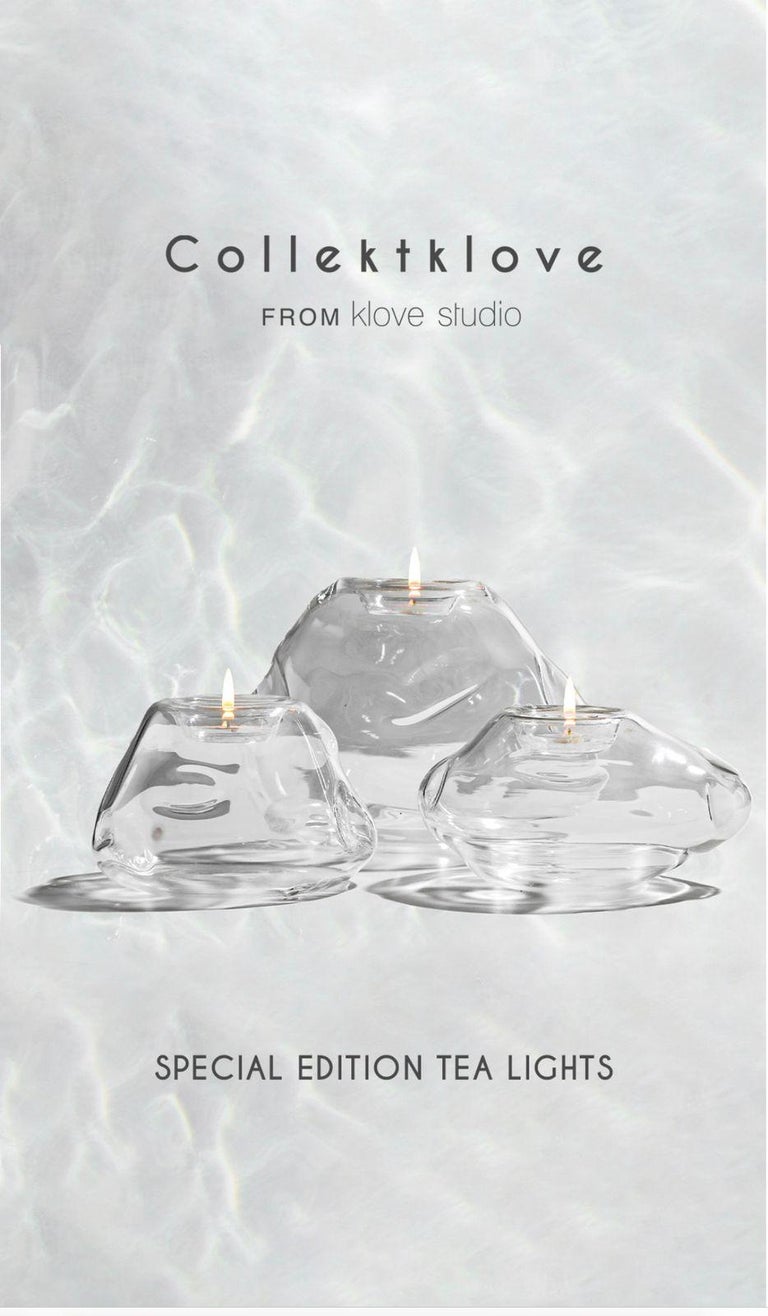 Pebble Tea Light Candle For Sale at 1stDibs