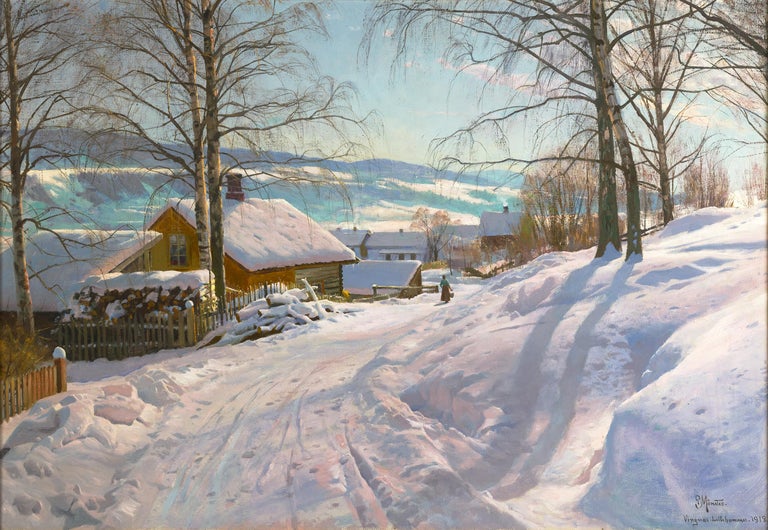 Peder Mørk Mønsted - Vingnas, Lillehammer By Peder Monsted For Sale at ...