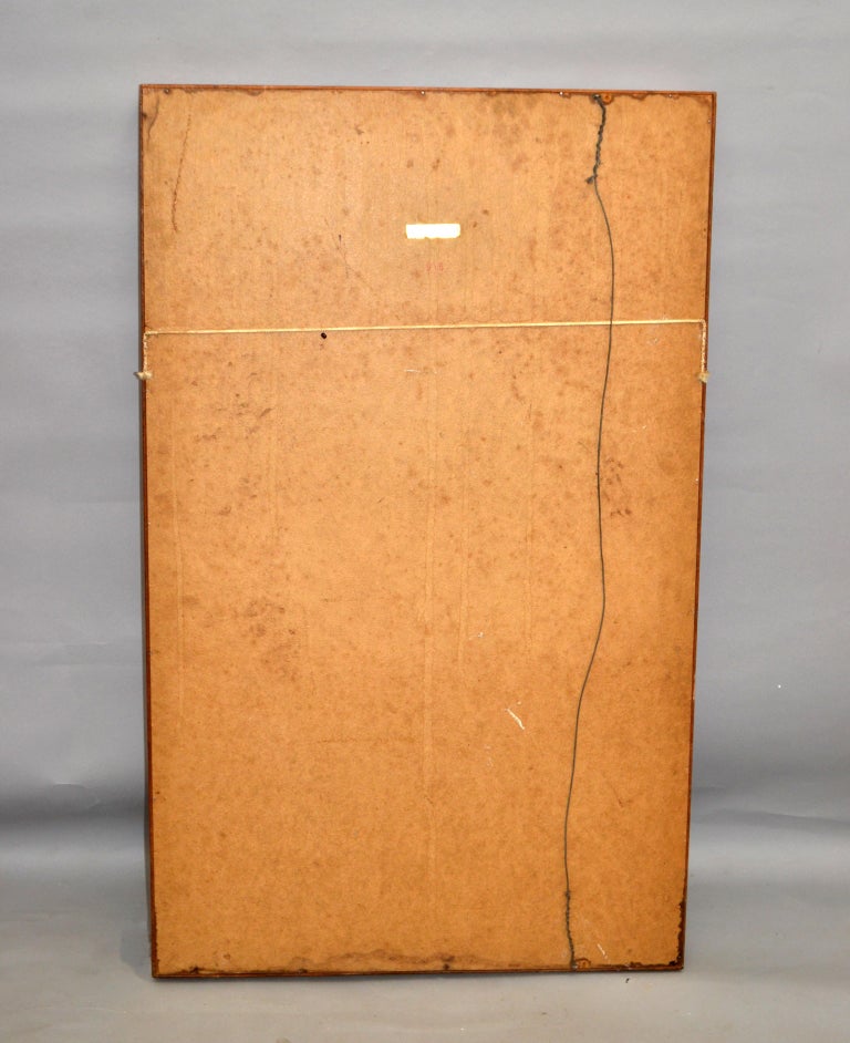 Pedersen and Hansen Scandinavian Modern Rectangle Dovetailed Teak Wall ...