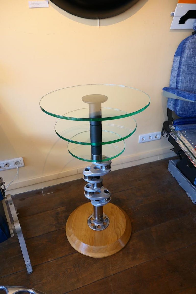 Pedestal Service Table Aircraft Lycoming Engine Part For Sale at 1stDibs