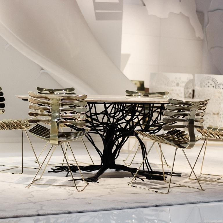 Pedro Franco Kintsugi Dinning Table, Kintsugi Collection, Brazil 2022 ...