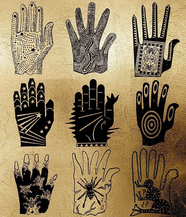 Pedro Friedeberg - Golden hands For Sale at 1stDibs