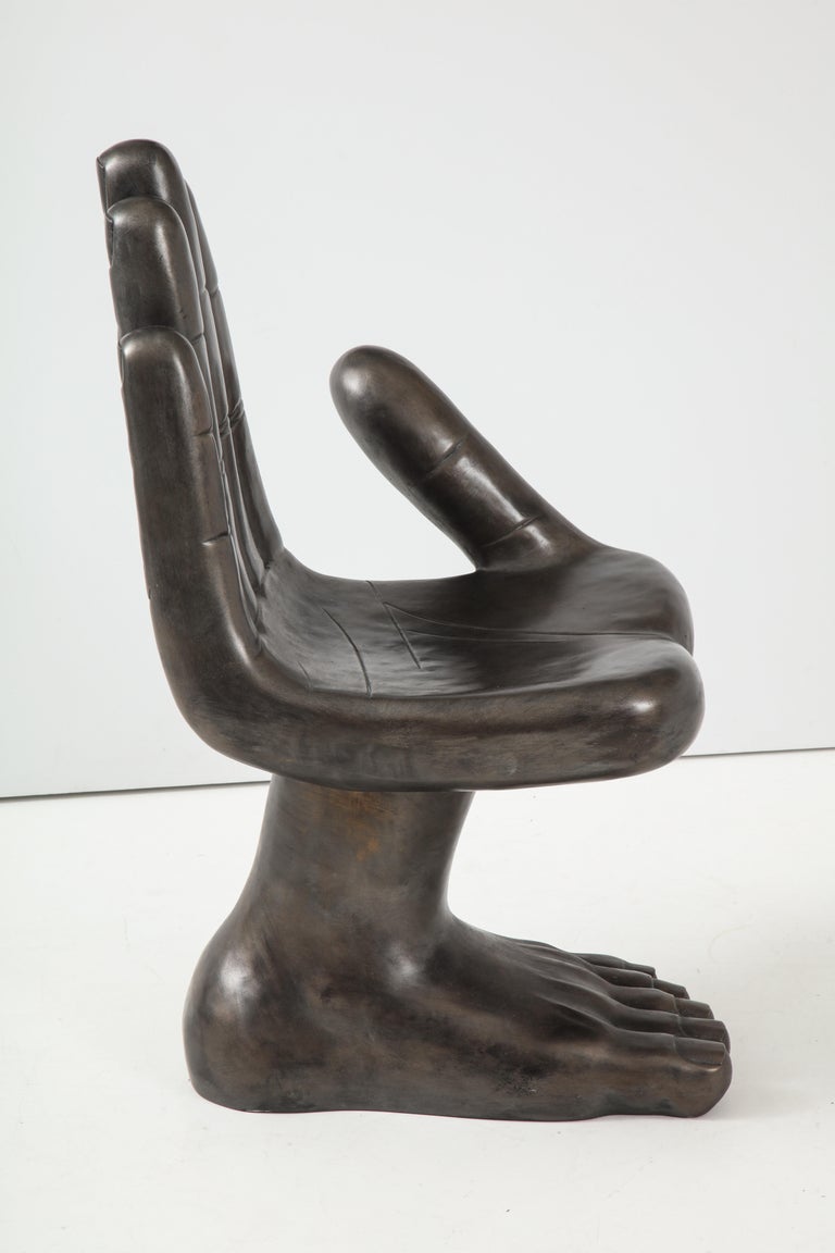 Pedro Friedeberg Style Hand/Foot Chair at 1stDibs | rmic hand chair