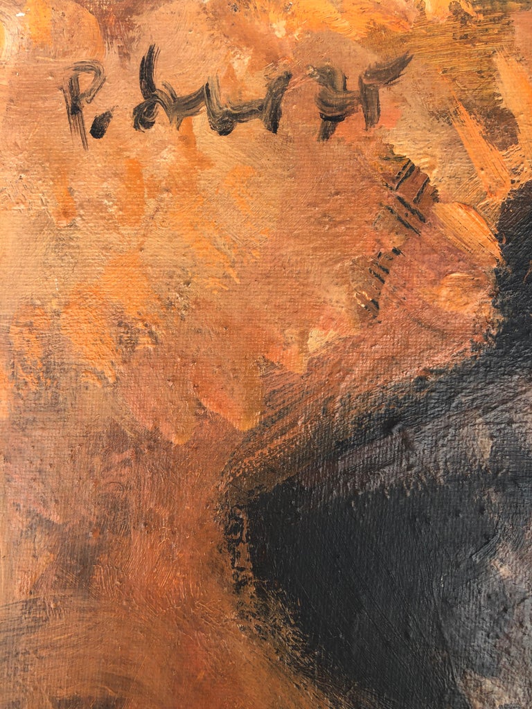 Pedro Soler Valero - Portrait of Spanish old man oil on canvas painting ...