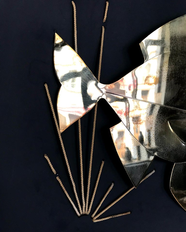 Peerage Midcentury Brass Fish Wall-Mounted Plate, 1950s, England For ...