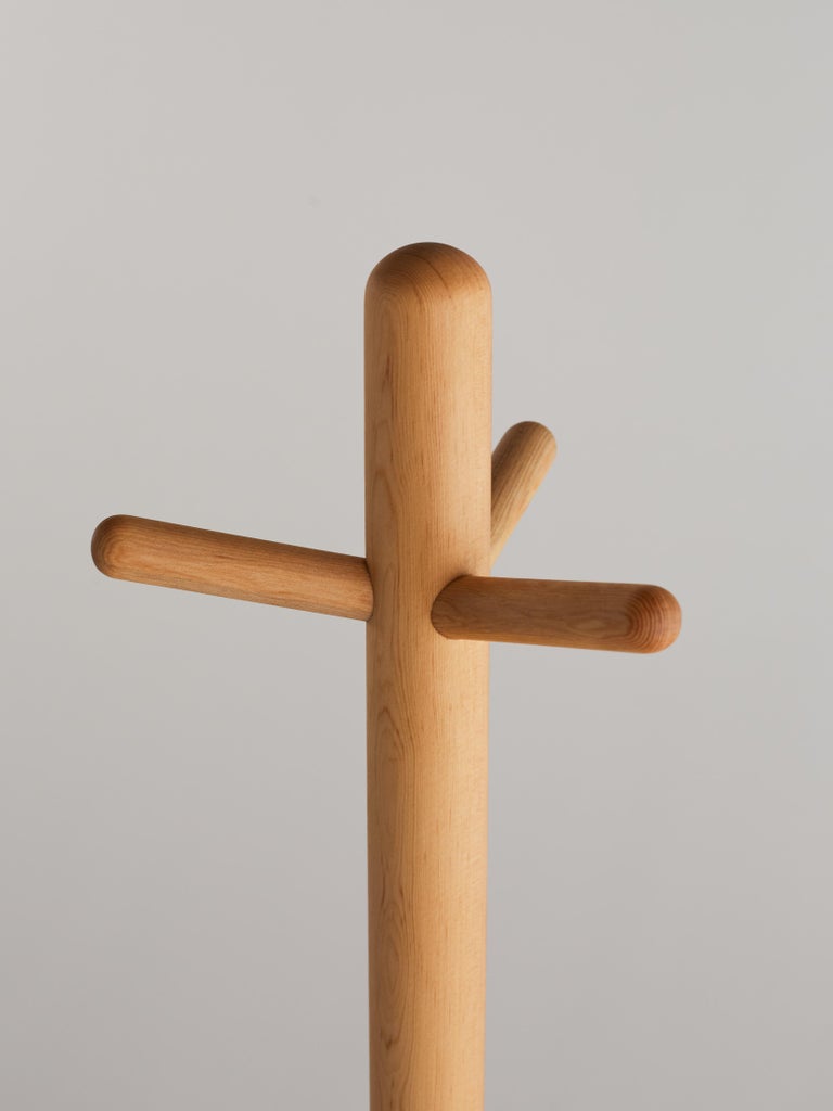 Peg Coat Rack by Campagna, Playful Shaker Inspired Minimal Wooden Coat ...