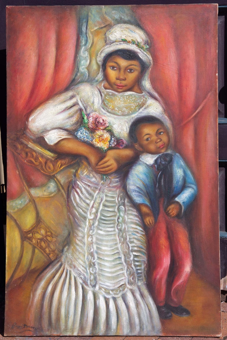 Peggy Dodds - African American Mother and Child by Peggy Dodds Circa ...