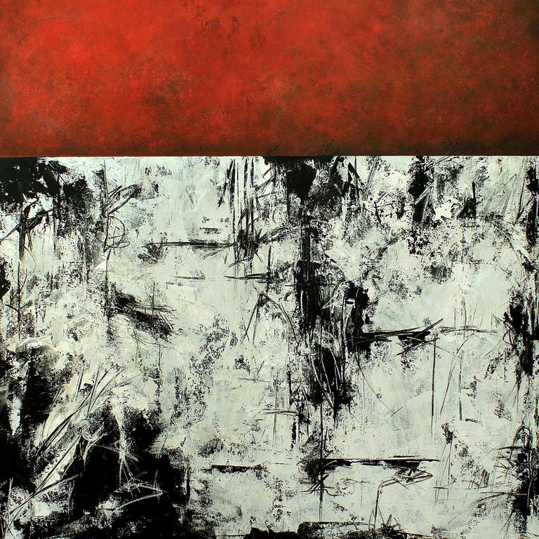 Peisy Ting - Peisy Ting I Emotional Juxtaposition Red - Acrylic on ...