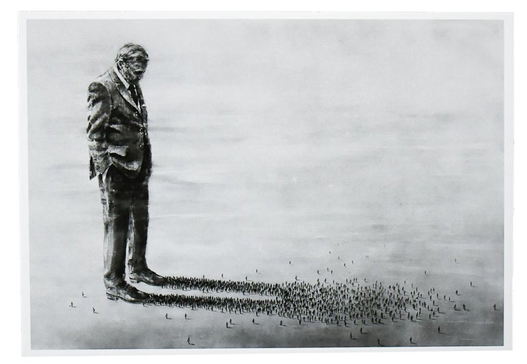 Pejac - PEJAC The Boss (Mini Print Lottery Edition) For Sale at 1stDibs
